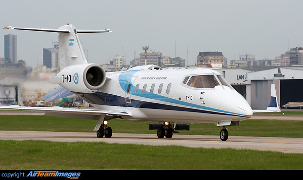 Bombardier Learjet 60 Argentina - Air Force T-10 - AirTeamImages.com
