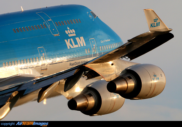 Boeing 747-406M KLM - Royal Dutch Airlines PH-BFF - AirTeamImages.com