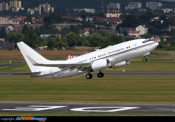 Boeing Business Jet BBJ Royal Jet A6-RJX - AirTeamImages.com