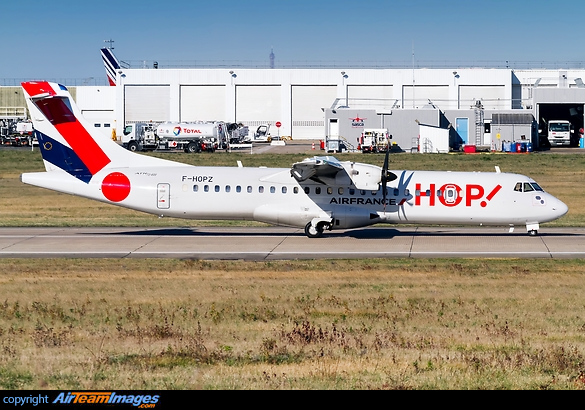 ATR 72-600 Hop (Air France) F-HOPZ - AirTeamImages.com