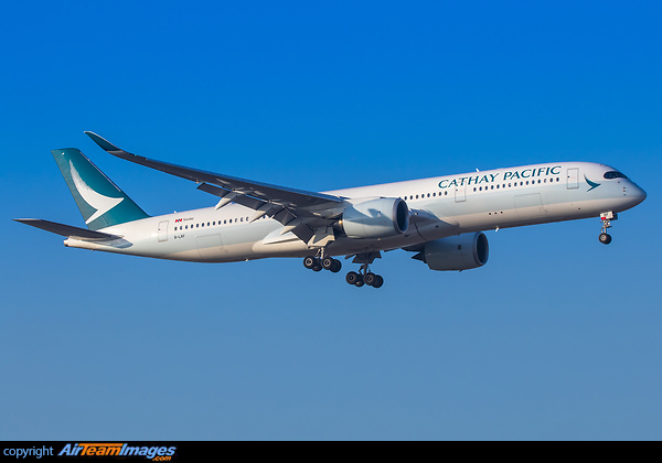 Airbus A350-941 Cathay Pacific Airways B-LRF - AirTeamImages.com