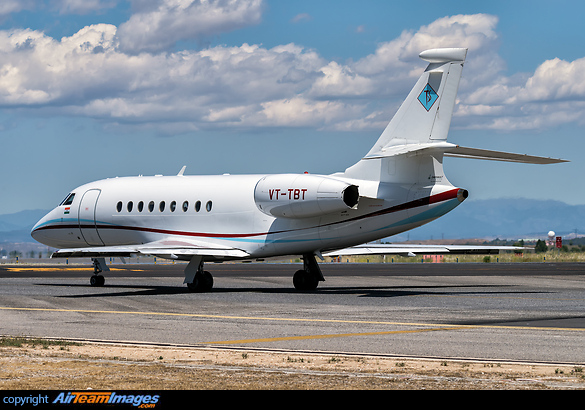 Dassault Falcon 2000 Private VT-TBT - AirTeamImages.com