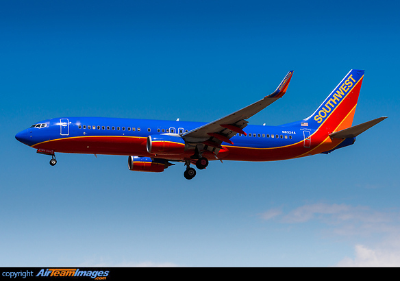 Boeing 737-8H4 Southwest Airlines N8324A - AirTeamImages.com