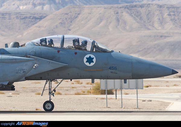 McDonnell Douglas F-15D Baz Israel - Israeli Air Force 455 ...
