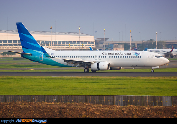 Boeing 737-8U3 Garuda Indonesia PK-GMF - AirTeamImages.com