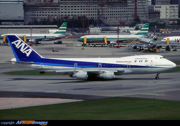 Boeing 747-2D3 ANA - All Nippon Airways JA8192 - AirTeamImages.com