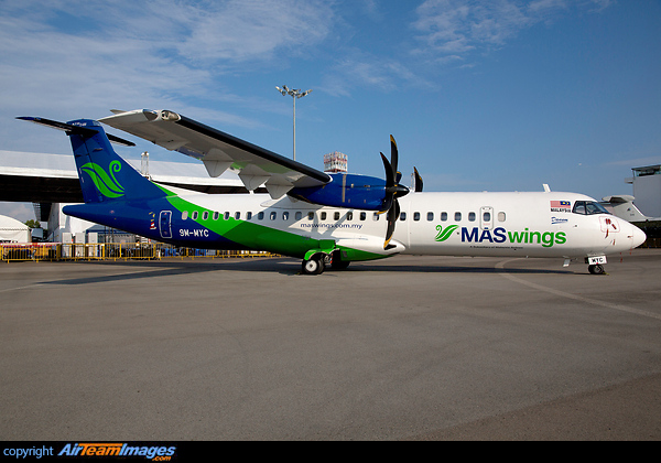 ATR 72-600 MASwings 9M-MYC - AirTeamImages.com