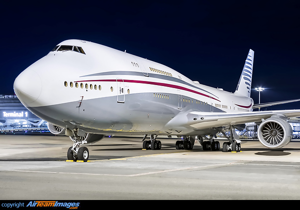 Boeing Business Jet 747 VIP Qatar Amiri Flight A7-HBJ - AirTeamImages.com