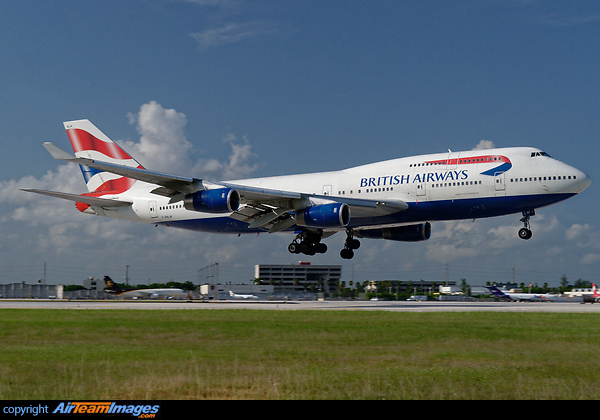 Boeing 747-436 British Airways G-BNLM - AirTeamImages.com