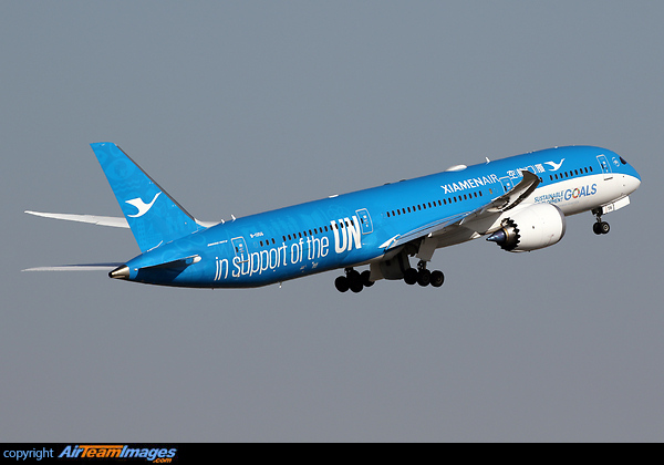 Boeing 787-9 Dreamliner XiamenAir B-1356 - AirTeamImages.com