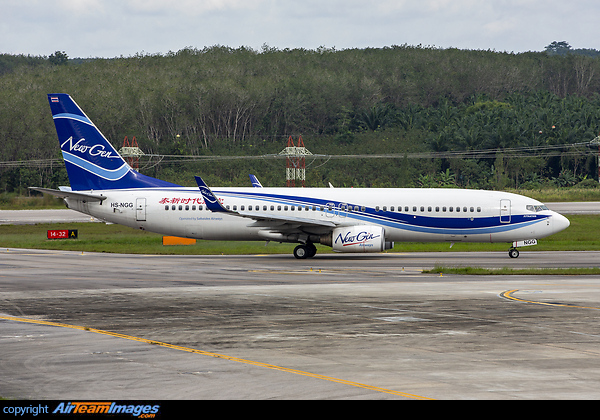Boeing 737-8Q8 NewGen Airways HS-NGG - AirTeamImages.com