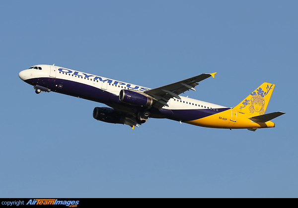Airbus A321-231 Olympus Airways SX-ACP - AirTeamImages.com