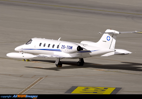 Bombardier Learjet 35A Air Rescue Africa ZS-TOW - AirTeamImages.com