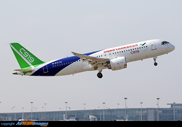 Comac C919 COMAC B-001D - AirTeamImages.com