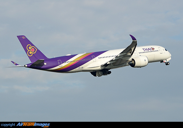 Airbus A350-941 Thai Airways International HS-THM - AirTeamImages.com