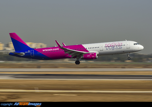 Airbus A321-231 Wizz Air HA-LXQ - AirTeamImages.com