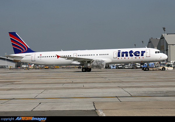 Airbus A321-231 Inter Airlines N108DE - AirTeamImages.com