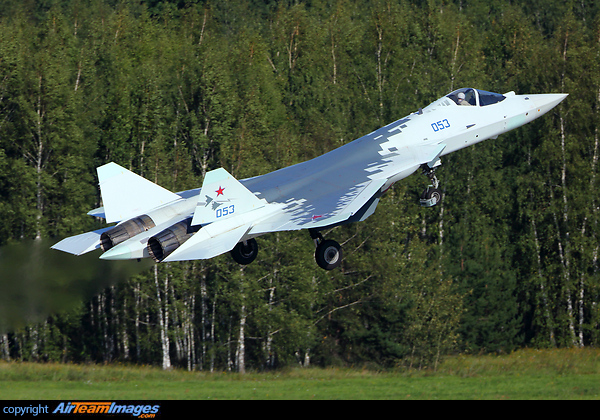 Sukhoi Su-57 Sukhoi 053 BLUE - AirTeamImages.com