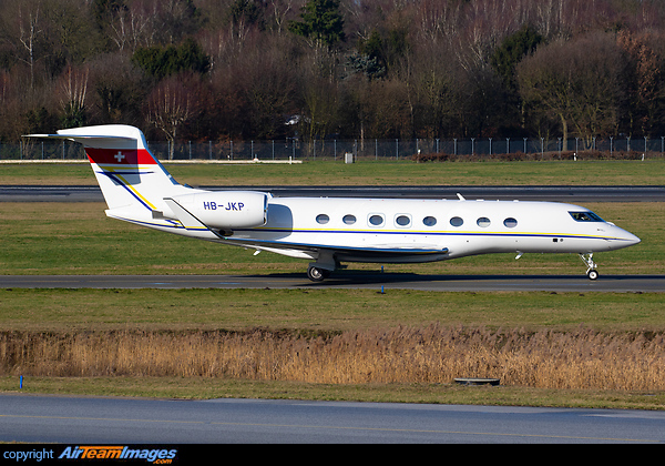 Gulfstream G650 Jet Aviation HB-JKP - AirTeamImages.com