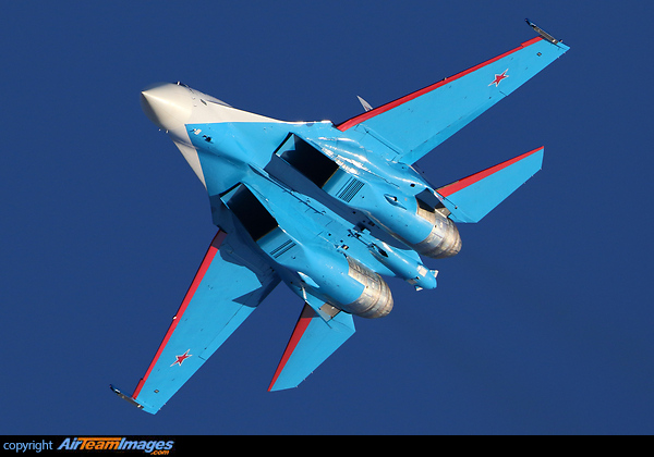 Sukhoi Su-35S Russian Knights 50 BLUE - AirTeamImages.com