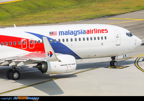 Boeing 737-8FZ Malaysia Airlines 9M-MLK - AirTeamImages.com