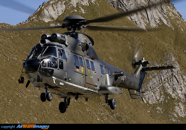 Eurocopter TH89 Cougar Switzerland - Swiss Air Force T-337 - AirTeamImages.com