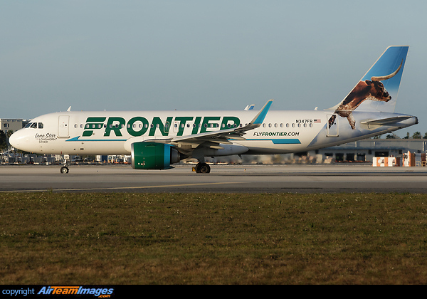 Airbus A320-251N Frontier Airlines N347FR - AirTeamImages.com