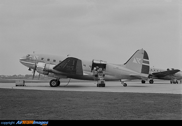 Curtiss C-46A Commando Fred Olsen LN-FOS Large - AirTeamImages.com
