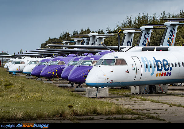 Bombardier Dash 8-402Q Flybe (2002-2020) G-JECK - AirTeamImages.com