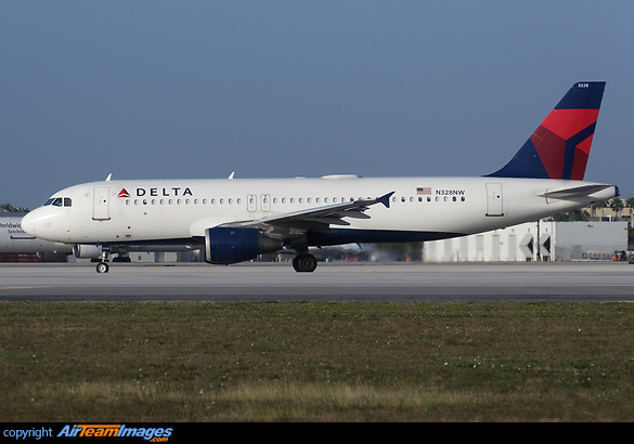Airbus A320-211 Delta Air Lines N328NW - AirTeamImages.com