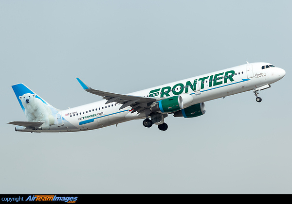 Airbus A321-211 Frontier Airlines N711FR - AirTeamImages.com