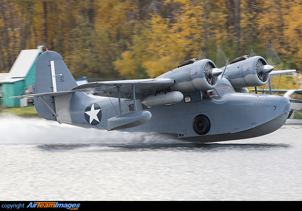 Grumman G-21 Goose JRF-5 Private N703 - AirTeamImages.com