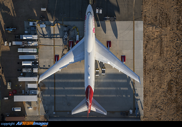 Boeing 747-41R Virgin Galactic N744VG - AirTeamImages.com