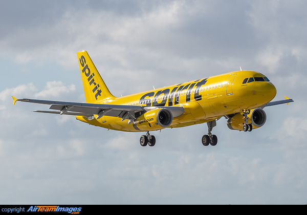 Airbus A320-232 Spirit Airlines N697NK - AirTeamImages.com
