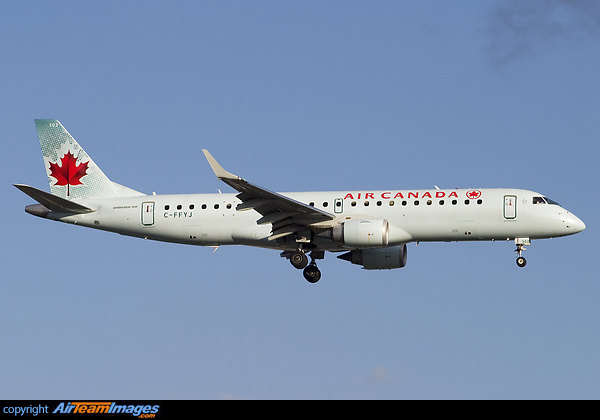 Embraer ERJ-190AR Air Canada C-FFYJ - AirTeamImages.com
