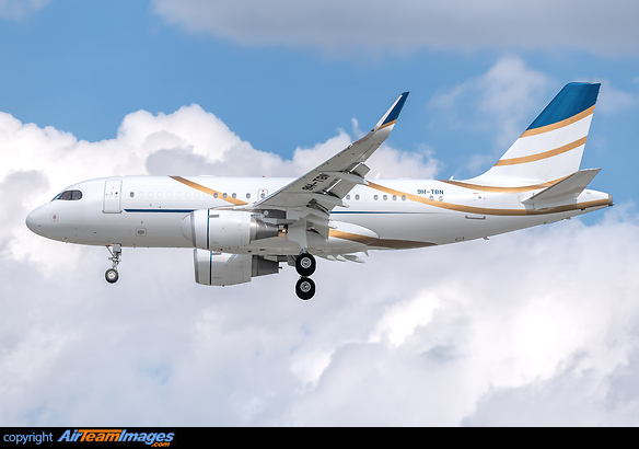 Airbus ACJ319 Comlux Aviation 9H-TBN - AirTeamImages.com