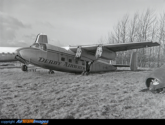 Handley Page Marathon 1 Derby Airways G-AMEW - AirTeamImages.com