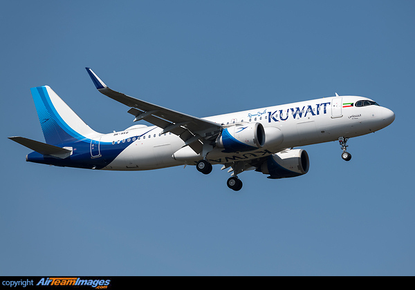 Airbus A320-251N Kuwait Airways 9K-AKQ - AirTeamImages.com