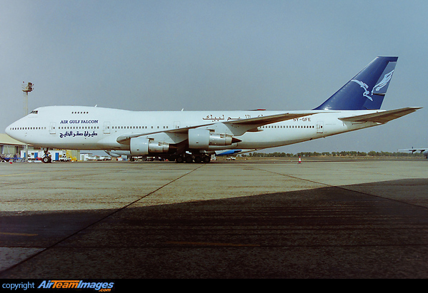 Boeing 747-246B Air Gulf Falcon 5Y-GFE - AirTeamImages.com