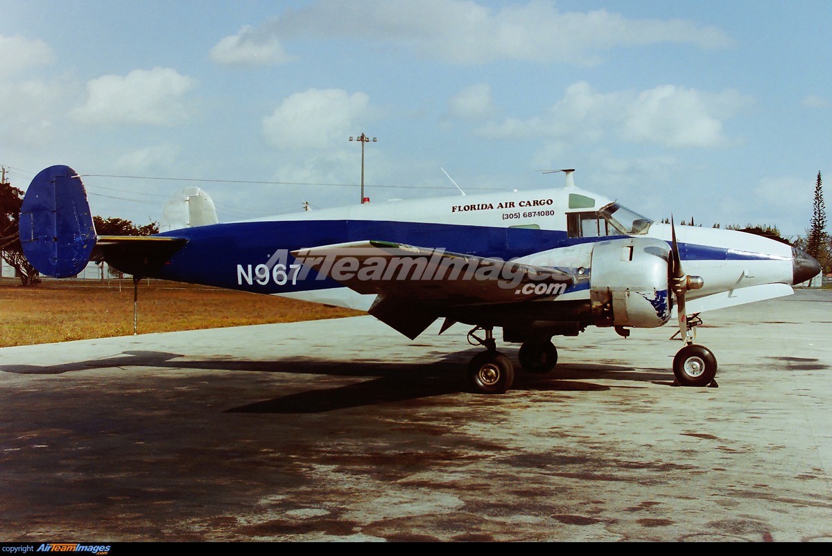 Beechcraft 18 Twin Beech Florida Air Cargo N967 - AirTeamImages.com
