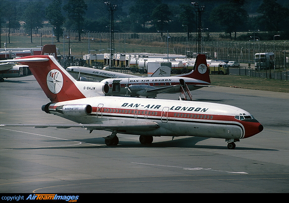 Boeing 727-046 Dan-Air London G-BAJW - AirTeamImages.com