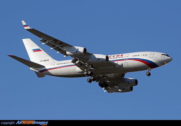 Ilyushin Il-96-300 Rossiya Special Flight Detachment RA-96014 ...