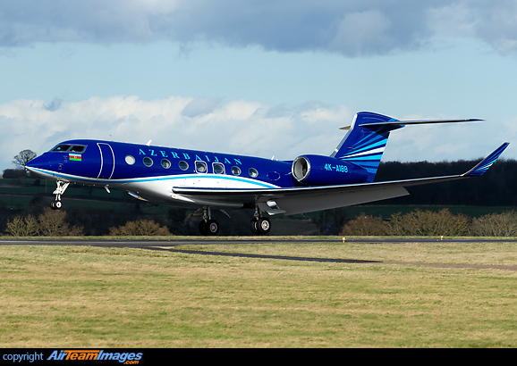 Gulfstream G650 SW Business Aviation 4K-AI88 - AirTeamImages.com