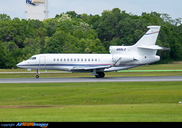 Dassault Falcon 7X Private N55LC - AirTeamImages.com