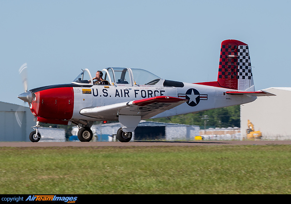 Beechcraft A45 Mentor USA - US Air Force N638LL - AirTeamImages.com