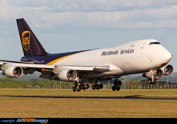 Boeing 747-44AF/SCD UPS - United Parcel Service N575UP - AirTeamImages.com