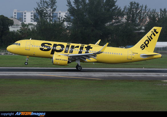 Airbus A320-271N Spirit Airlines N916NK - AirTeamImages.com