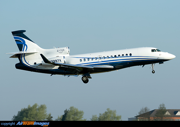 Dassault Falcon 7X Private N9997X - AirTeamImages.com