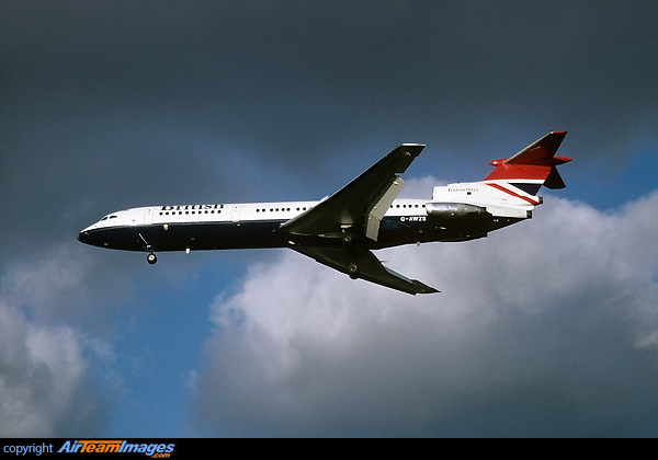 Hawker Siddeley Trident 3B British Airways G-AWZS - AirTeamImages.com