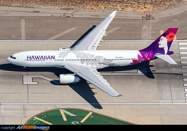 Airbus A330-243 Hawaiian Airlines N388HA - AirTeamImages.com
